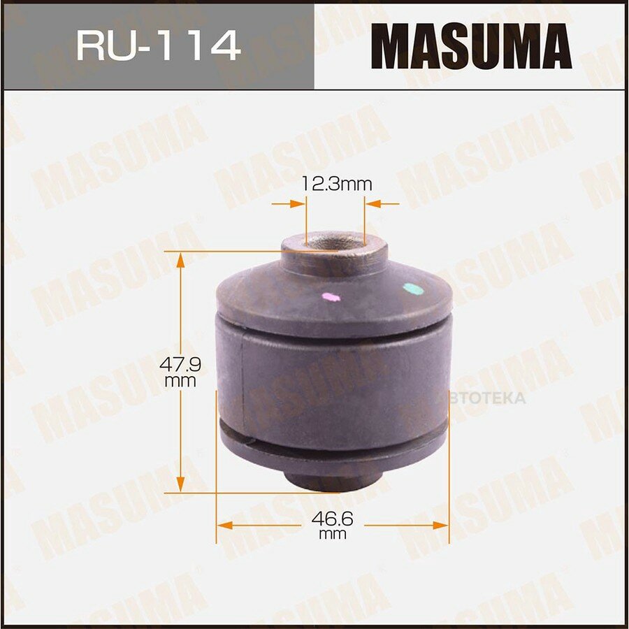 Сайлентблок SUBARU задн. MASUMA RU114
