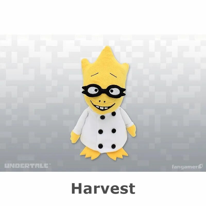 Мягкая игрушка Alphys Undertale, 20 см