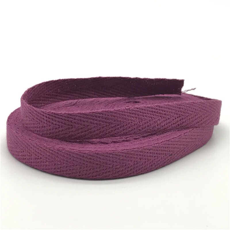 Хлопковая лента Hserringbone CyanRafts 10 ярдов Фиолетовый, Purple
