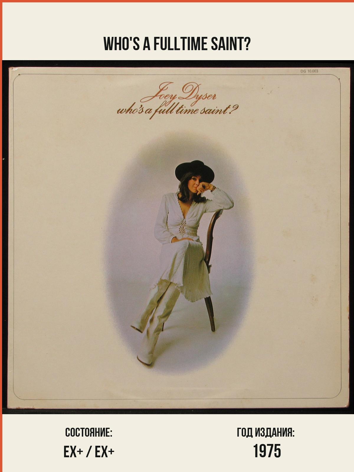 Виниловая пластинка Delta Joey Dyser – Who's A Fulltime Saint?