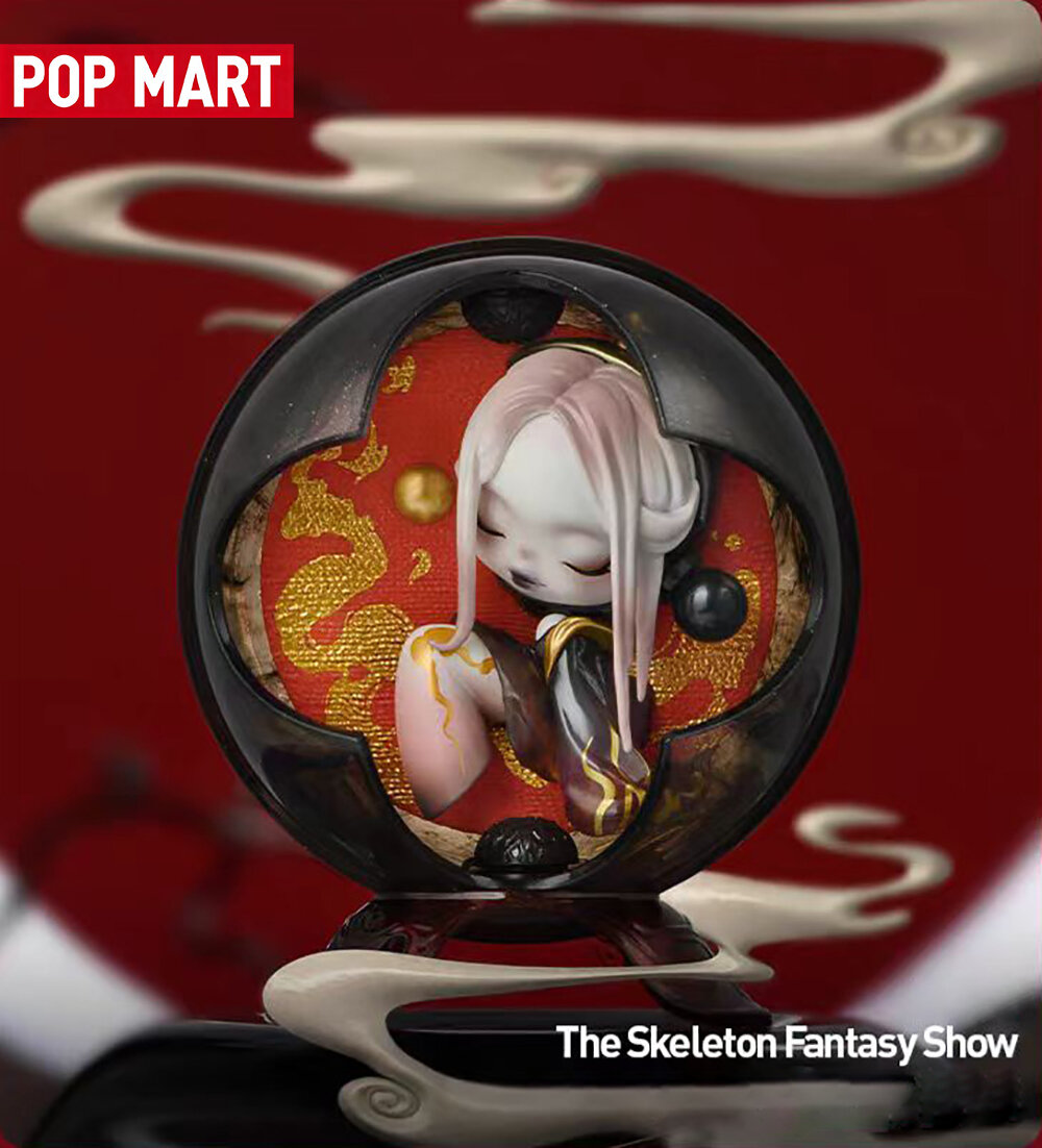 Конструктор POP MART SKULLPANDA The Mirage Series Figures, The Skeleton Fantasy Show 1 шт