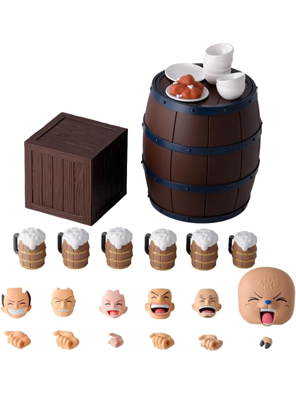 Коллекционная фигурка Bandai S.H.Figuarts One Piece - Party Set - The Straw Hat Crew (Аниме Ван Пис)