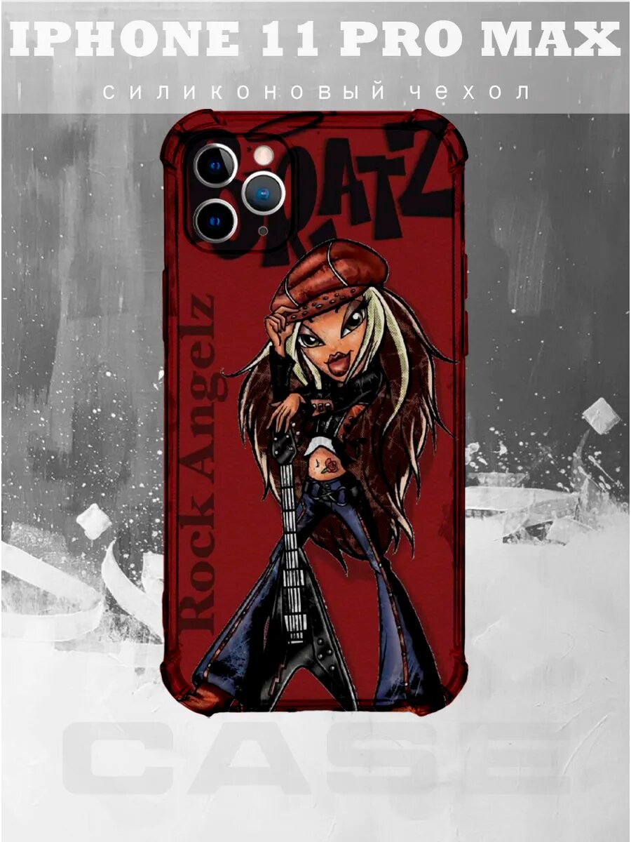 Чехол на iPhone 11 Pro Max с принтом Bratz Rock Angelz
