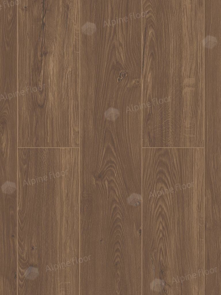 Кварц-виниловый SPC ламинат Alpine Floor SEQUOIA 6-12 Секвойя Тёмная, 1220x183x4 (2,23 м2), влагостойкий