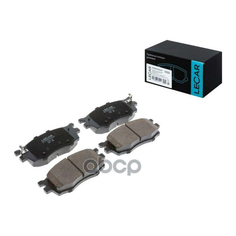 Колодки тормозные Hyundai Accent III 05- Kia Rio II 05- передние сист. Mando LECAR LECAR000202201 LECAR арт. LECAR000202201
