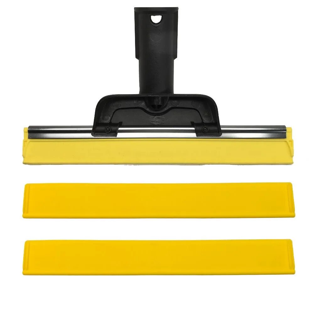 Желтый стеклоочиститель karcher для домашних пароочистителей sc1 sc2 sc3 sc7 с комплектом из 2 силиконовых лезвий
