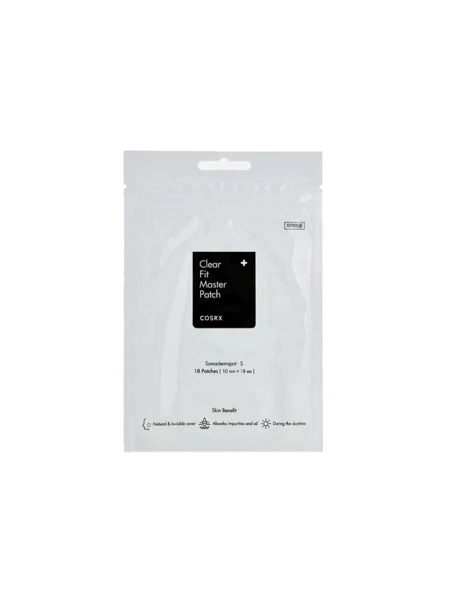 #Ультратoнкие патчи прoтив вocпалений COSRX Clear Fit Master Patch#
