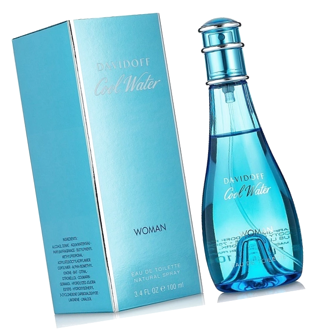 Davidoff Cool Water 100 мл парфюм для женщин - Давидофф Кул Вотер