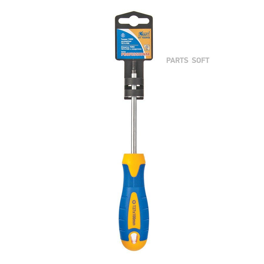Отвертка Torx T27 100 мм Kraft KRAFT KT700442 | цена за 1 шт