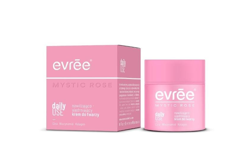 Крем для лица Evree Mystic Rose Daily Use, увлажняюще-подтягивающий, 50 мл