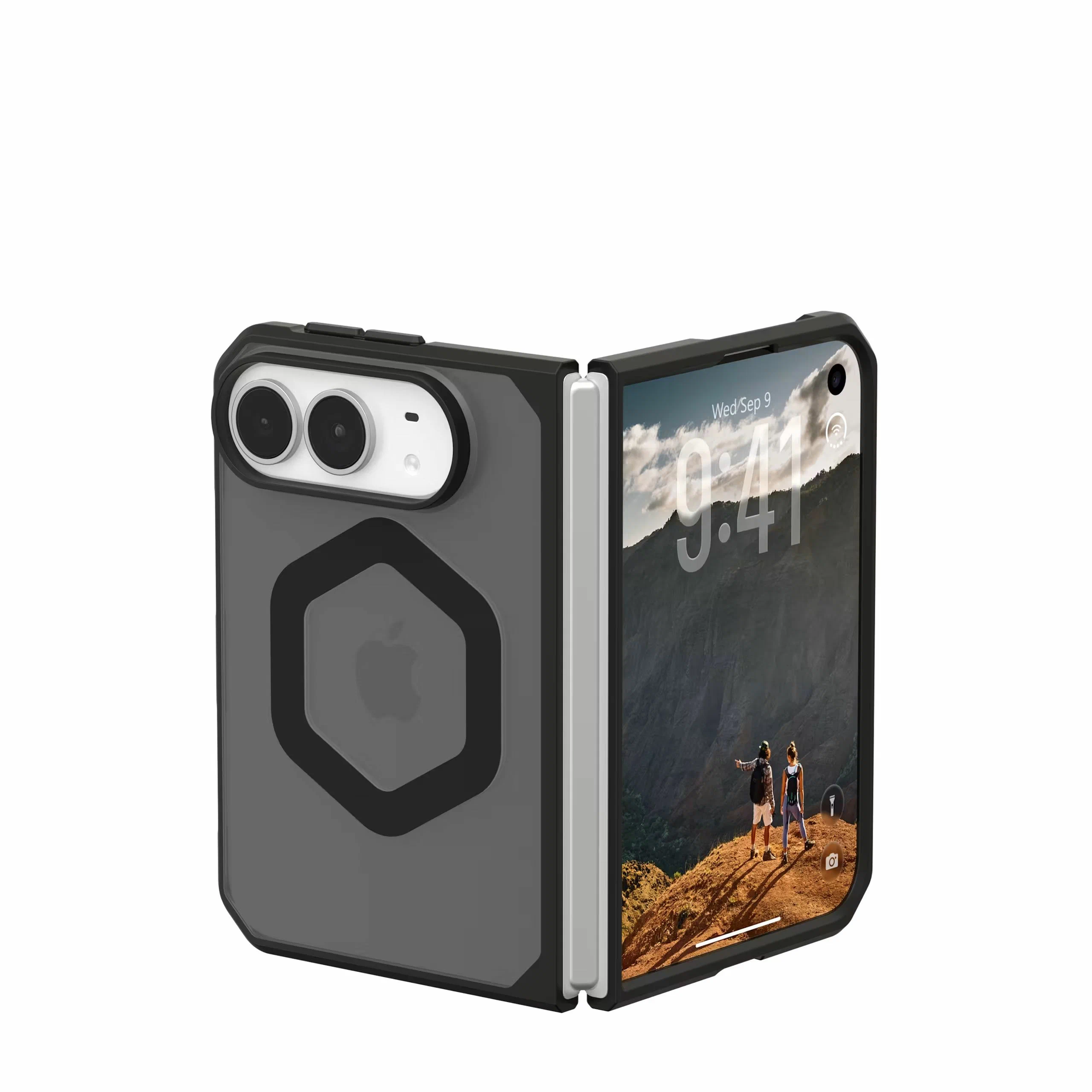 Чехол Uag MOUVE (Magsafe) для iPhone DUO, цвет тонированный (Ash)