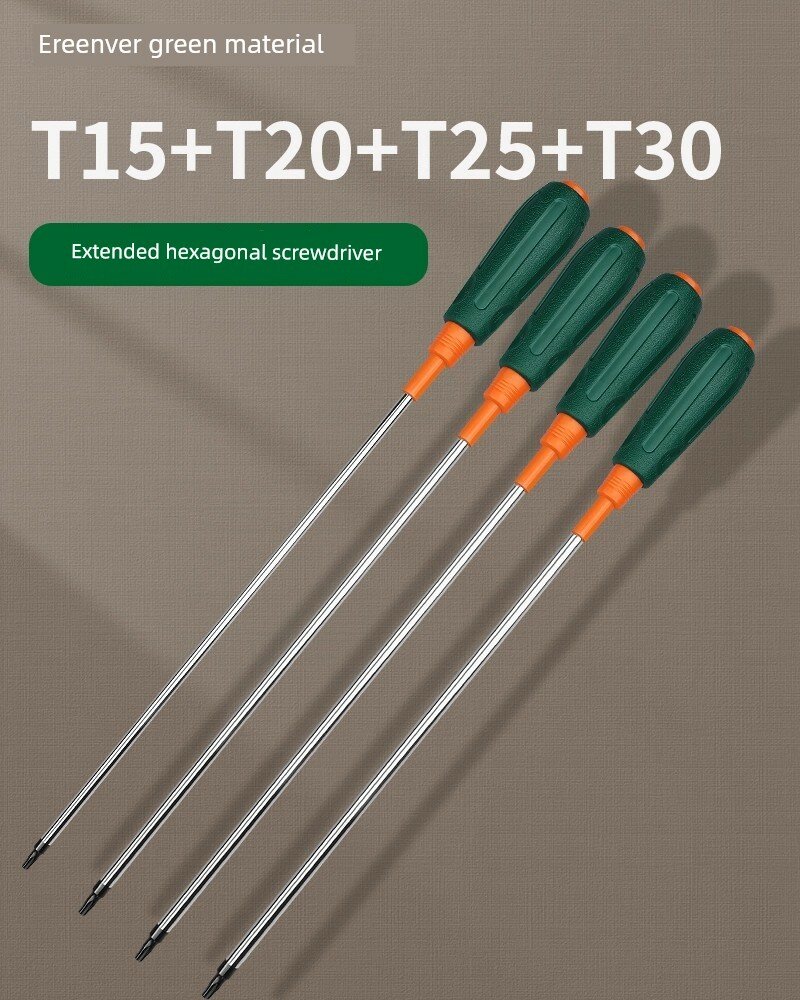 Набор бит Torx T15/T20/T25/T30 с рукоятками 435 мм, комплексный инструментальный набор для ремонта воздушного фильтра