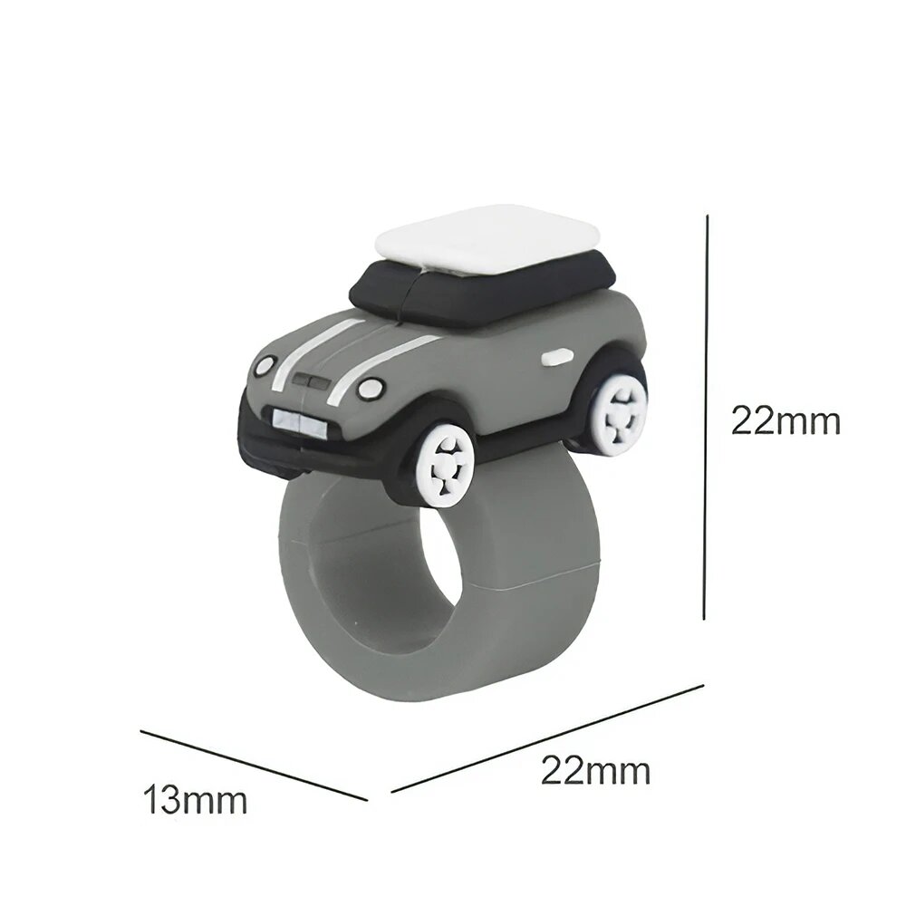 Силиконовое Универсальное кольцо для Mini Cooper F55 F56 F60 R55 R56 R60 R61, аксессуары, наклейка D