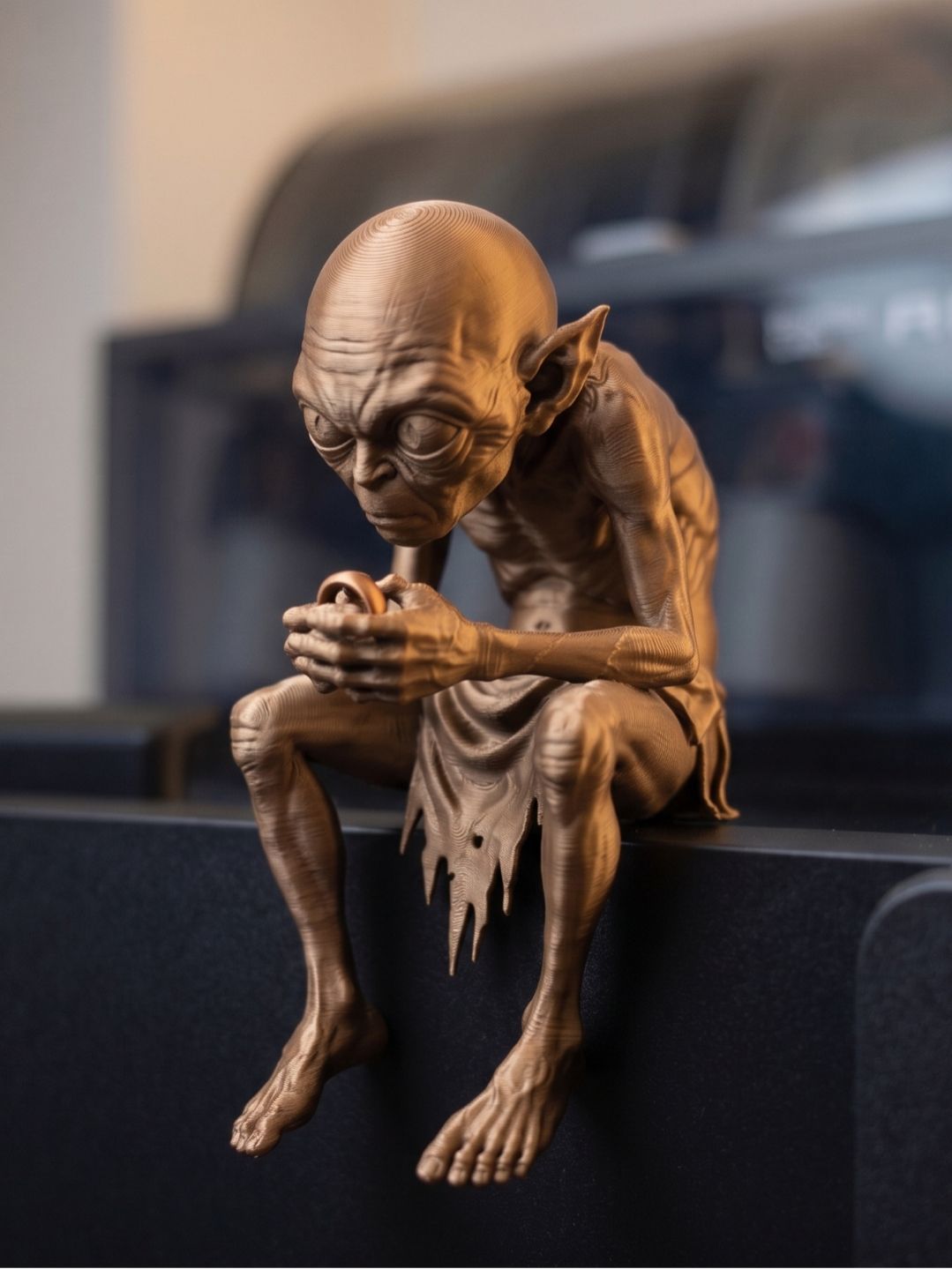 3D-фигурка Голлума "Моя прелесть." для интерьера, подарок фанату Властелина Колец