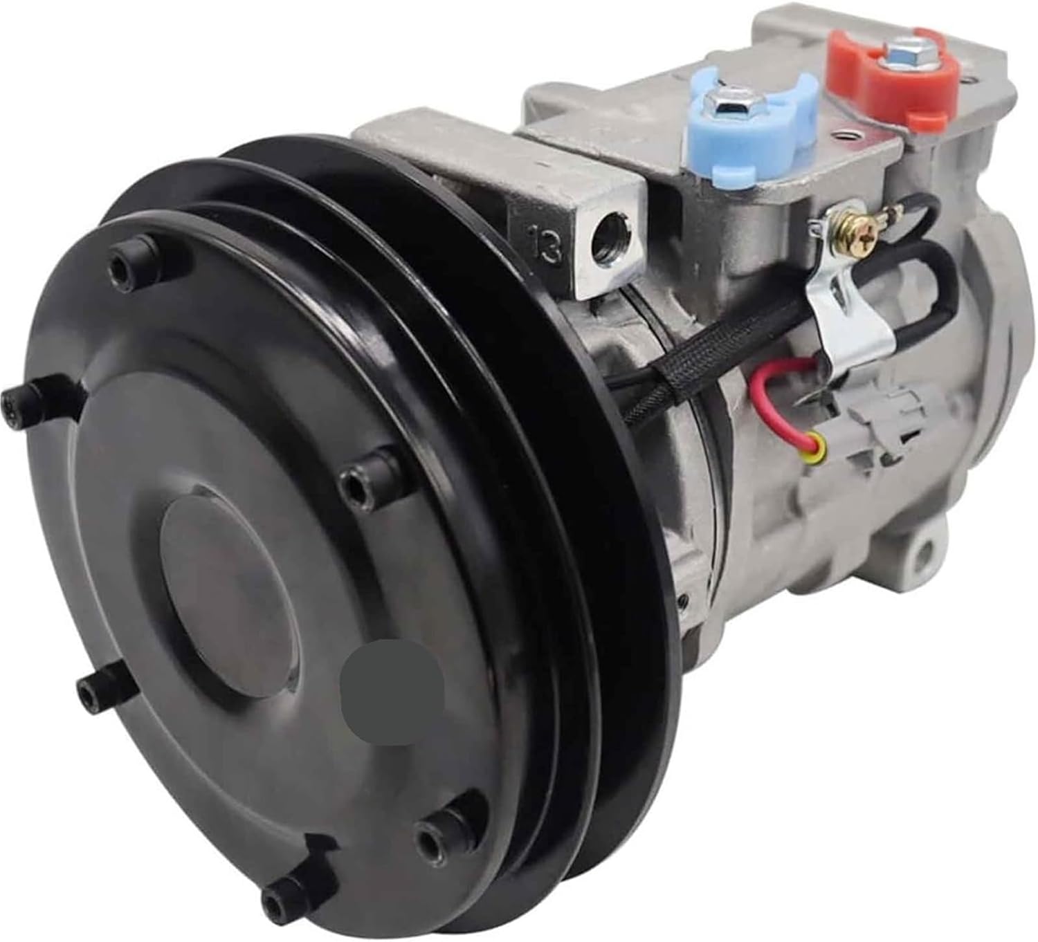 Хитачи 4709228 Компрессор кондиционера, совместим с ZX470-5G ZX470H-5G ZX470LC-5B ZX470LC-5G Экскаватор, Аналог OEM