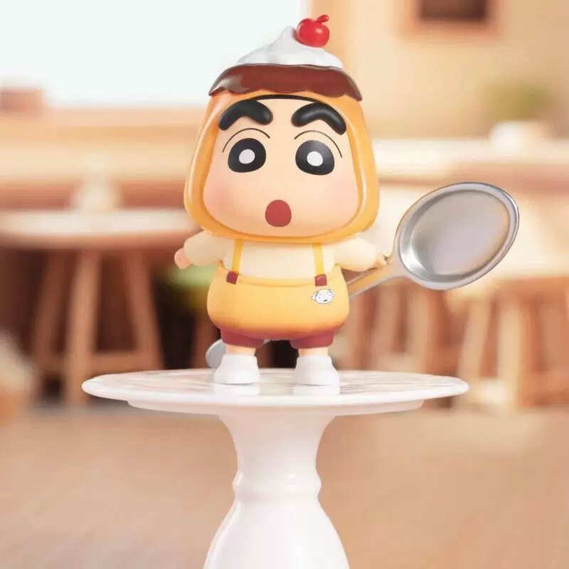 TOPTOY Crayon Shin-chan Caramel Pudding Blind Box Неповрежденная упаковка