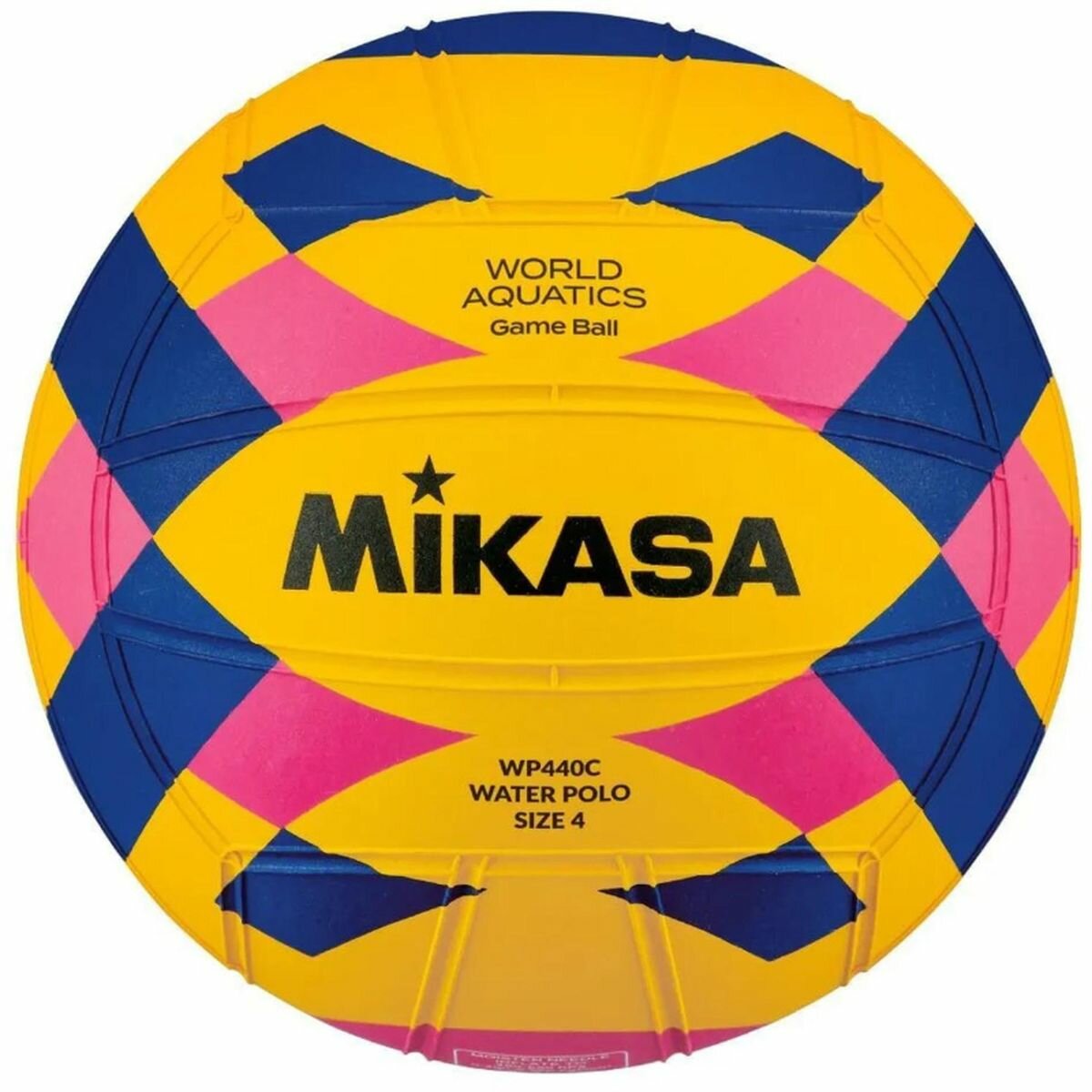 Мяч для водного поло MIKASA WP440C р.4, жен, FINA Approved, резина (2101178)