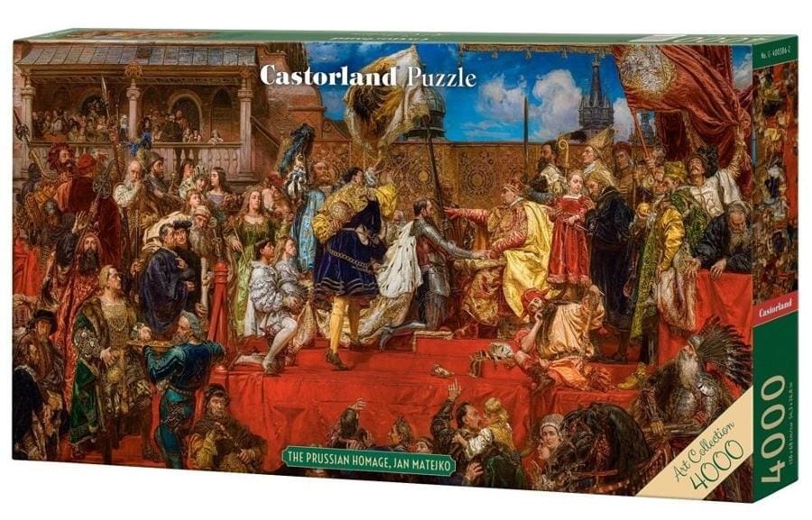 Пазл Castorland Прусская дань, Ян Матейко, 4000 элементов, разноцветный, 139x68 см