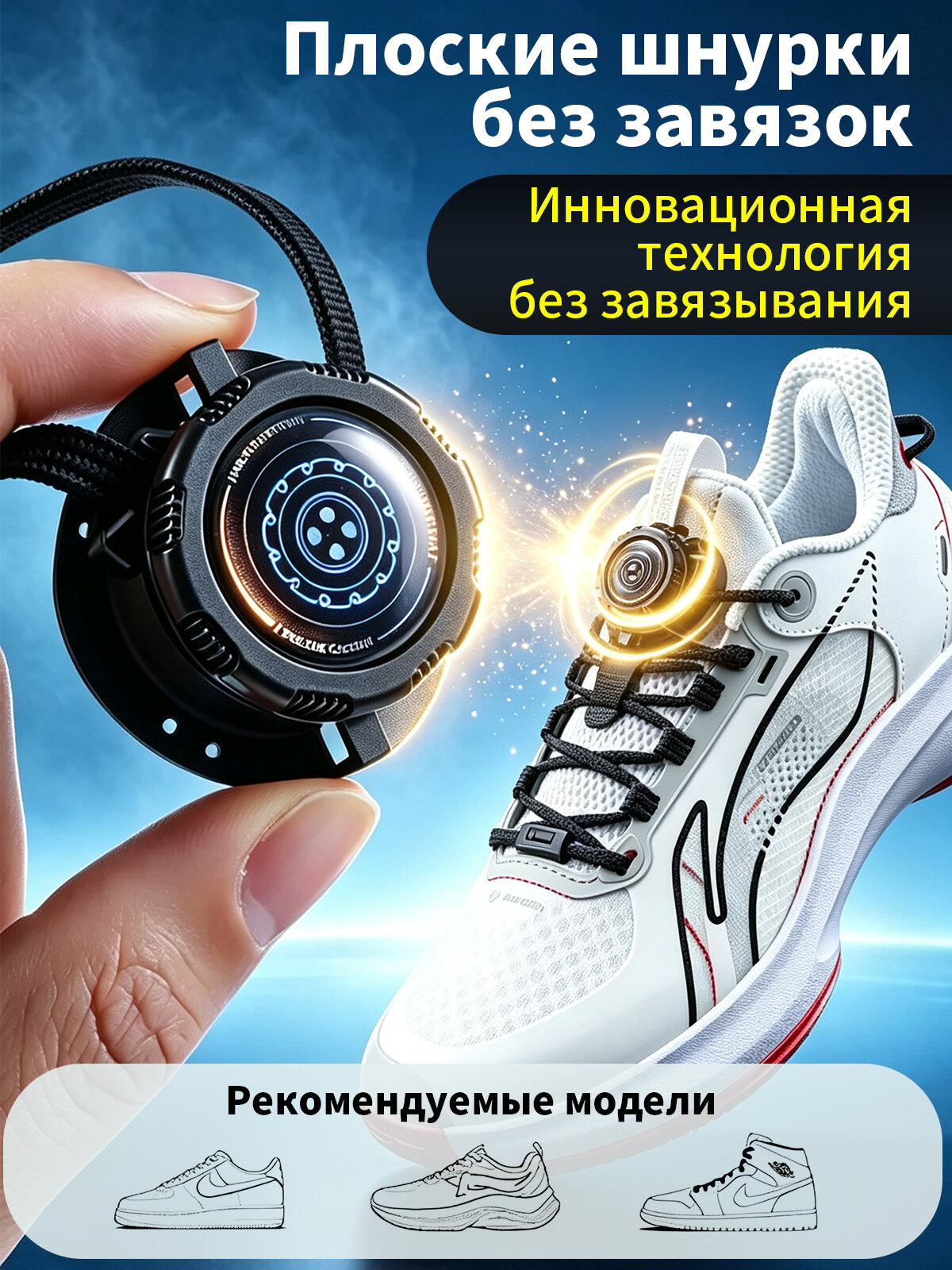 SUFEITE Шнурки 2 шт