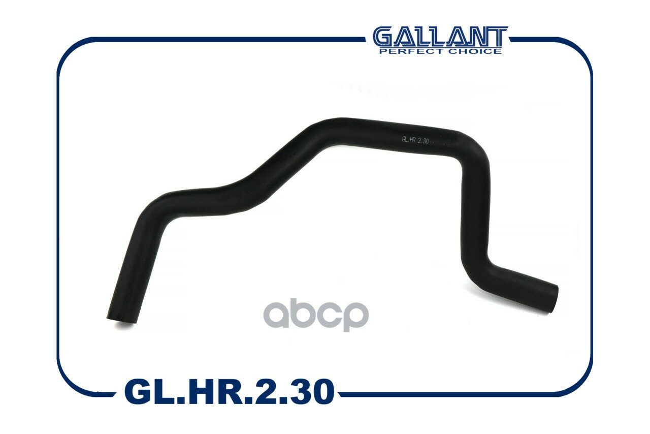 Патрубок радиатора нижний Gallant арт. GLHR230