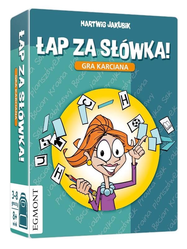 Настольная игра Egmont "Лови слова", разноцветный, карточная игра для детей