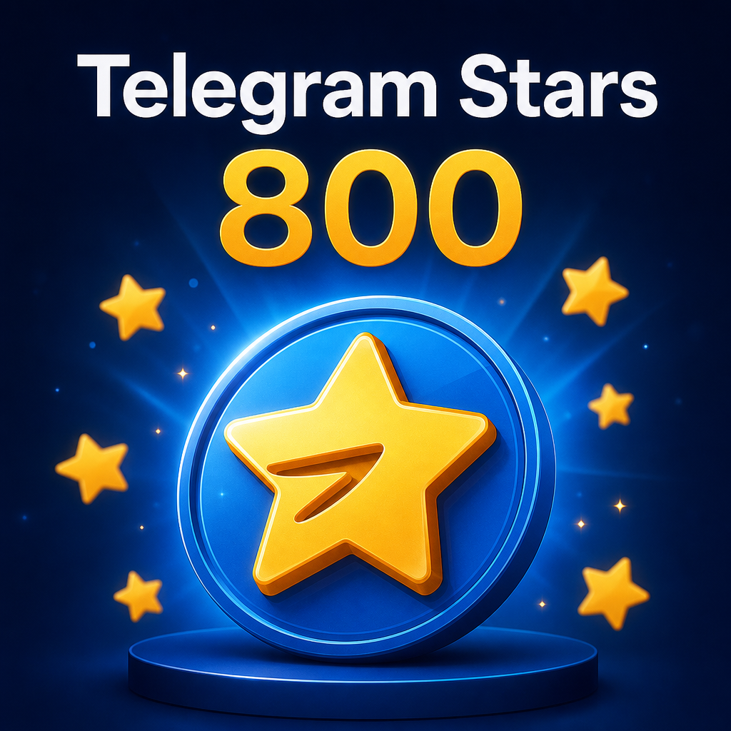 Telegram Stars 800