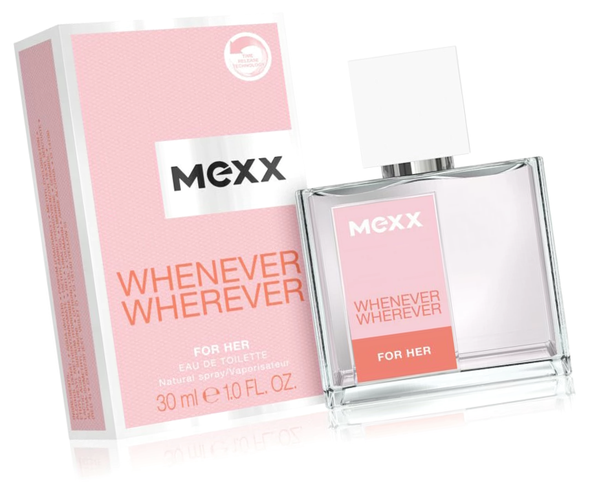 Mexx Whenever Wherever For Her туалетная вода женская 30 мл - Мекс Когда Бы То Ни Было