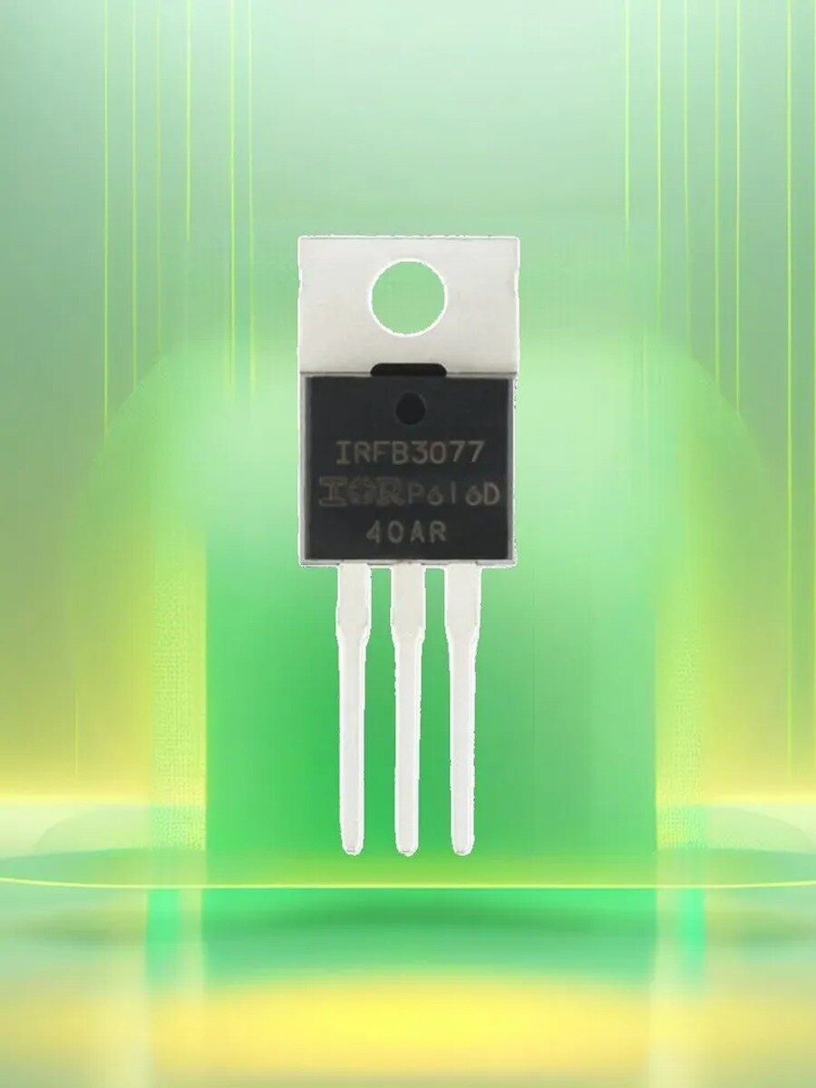 Полевой транзистор MOSFET IRFB3077, N-канальный, 75 В, 210 А, TO-220, комплект 30 шт.