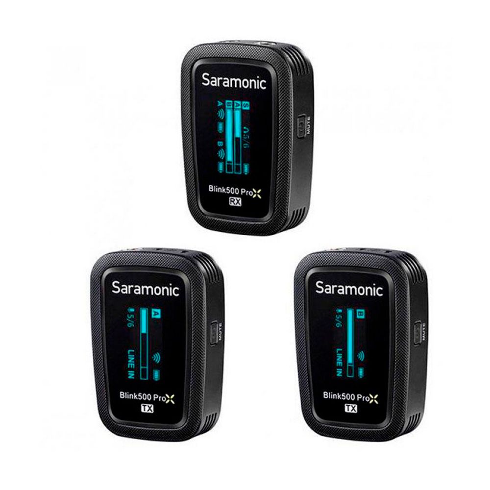 Saramonic беспроводная микрофонная система Blink500 ProX B2 с 2 передатчиками чёрный