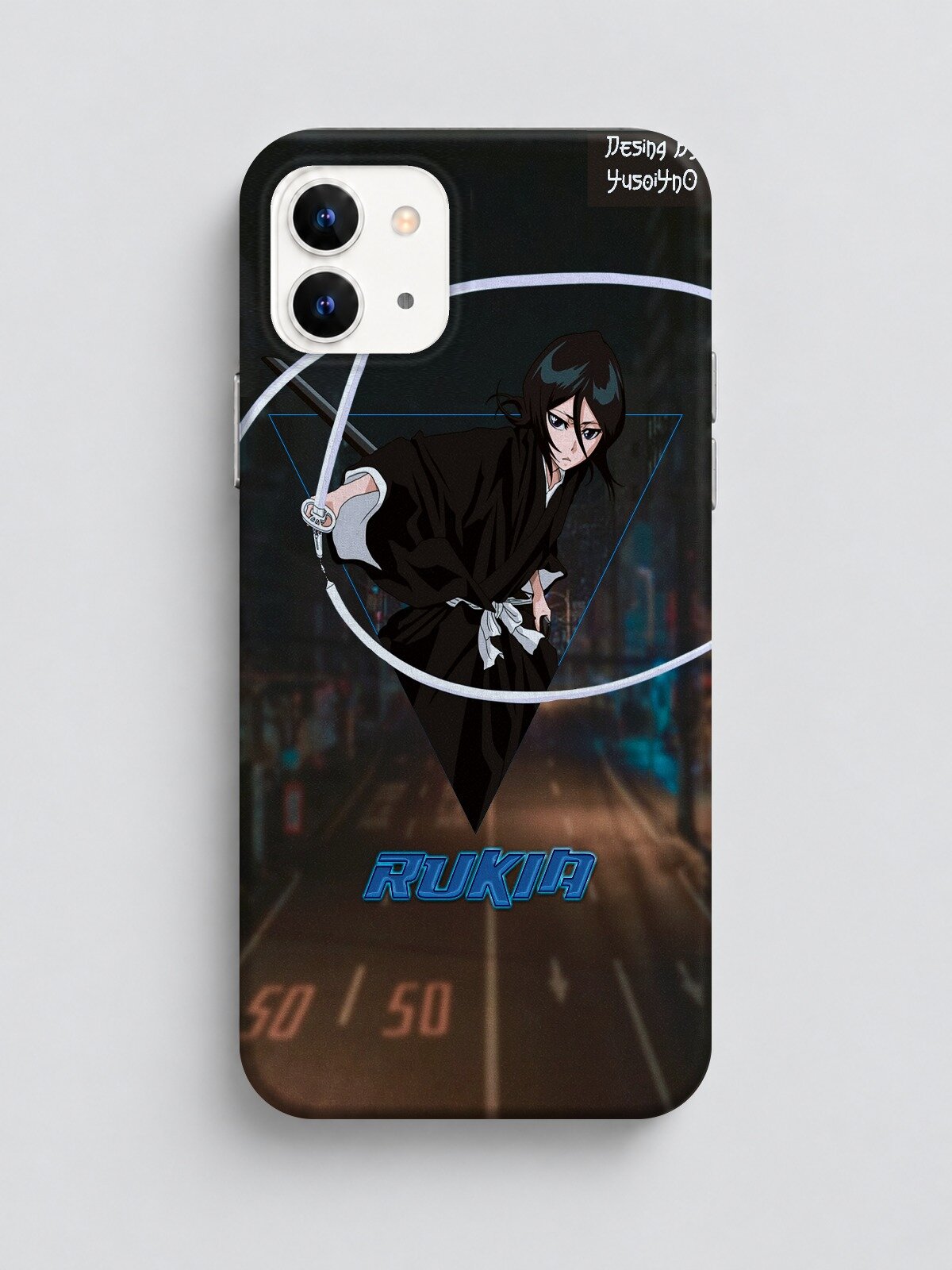 Силиконовый чехол на iphone 12 Блич Рукия