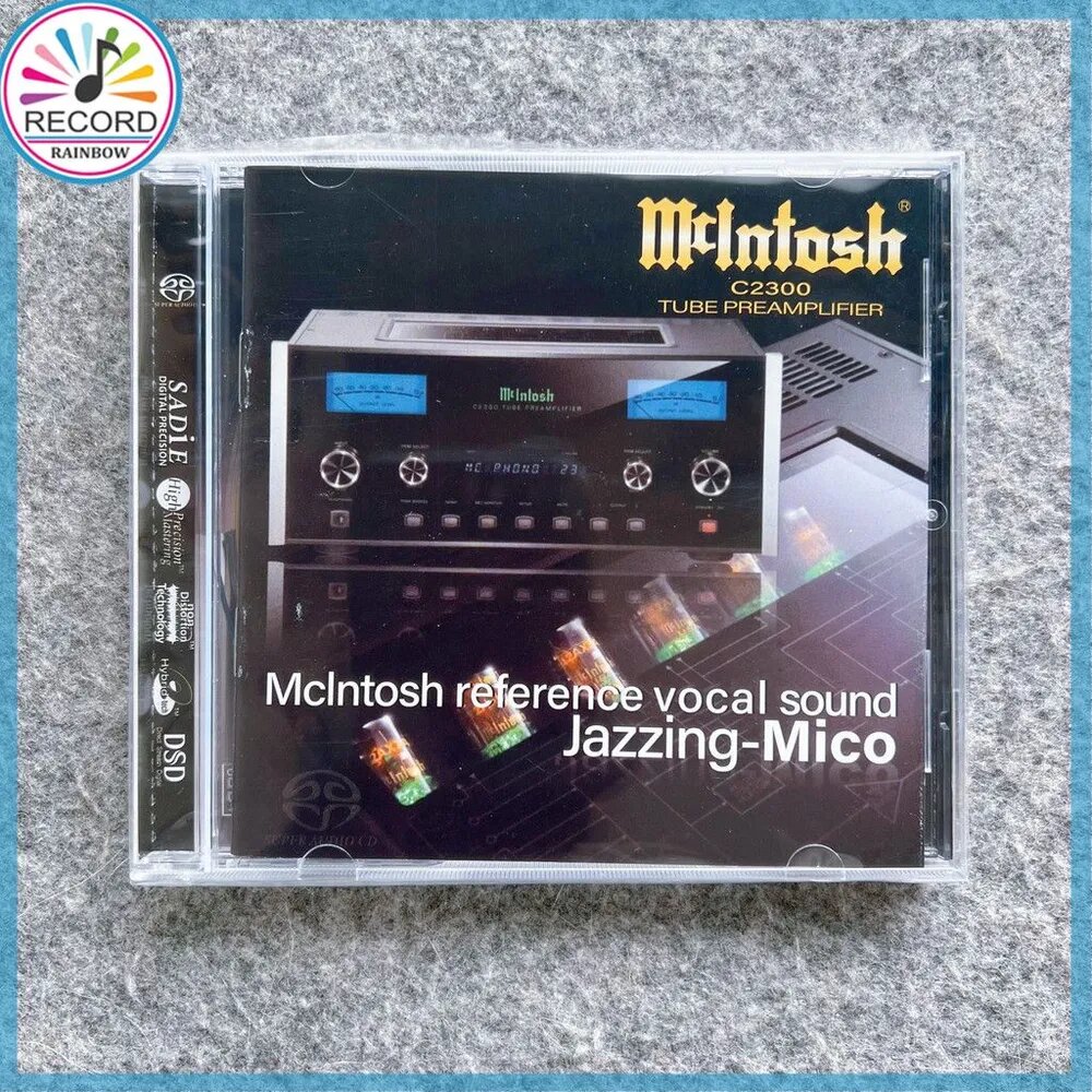 CD Mieko Hirota McIntosh Reference Vocal Sound Jazzing Mico CD запечатанный совершенно новый альбом