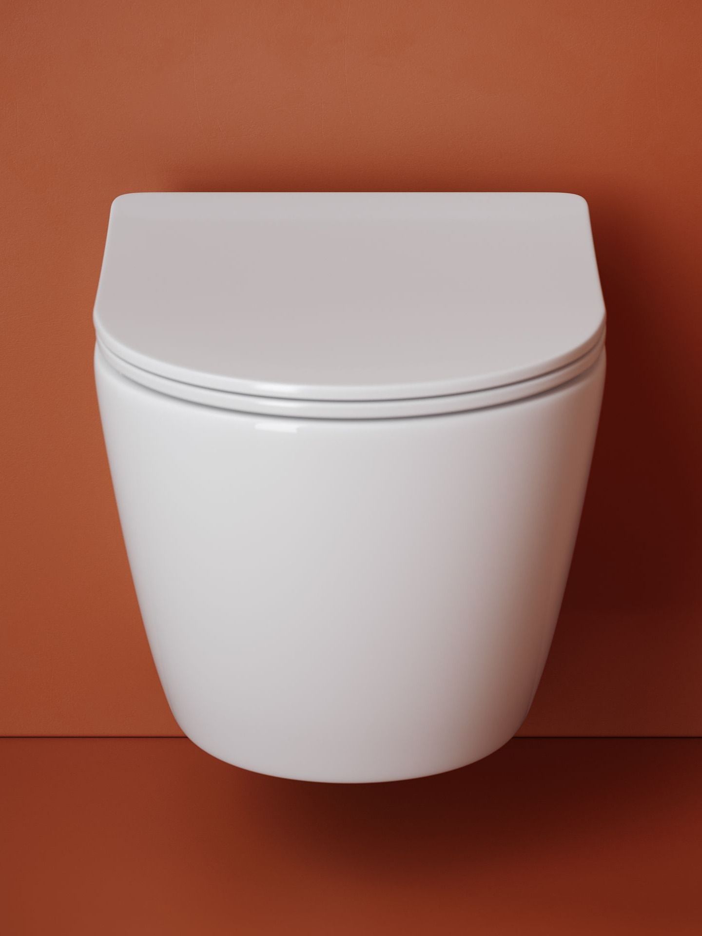 Подвесной унитаз Ceramicanova Uno Торнадо CN11001T белый