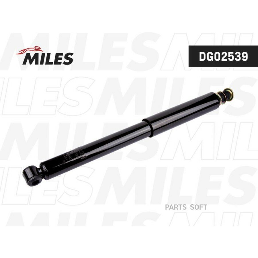 Амортизатор GAZ 2410/3102/3110/31105 зад. газ MILES DG02539 | цена за 1 шт