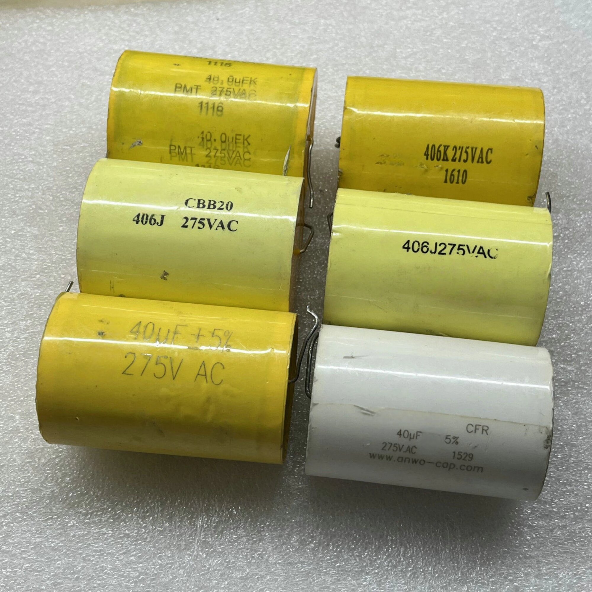 Used JH CBB20 275vac 40uf 40.0j 40.0uf 406j 406k new energy inverter energy storage film capacitor 1шт цена