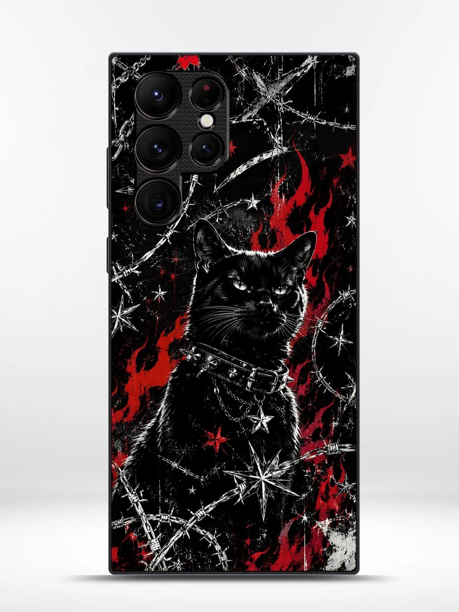 Чехол на Samsung S22 Ultra Котяра