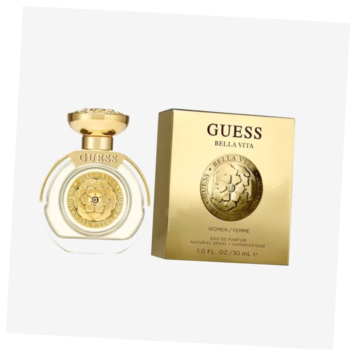 Женский парфюм Guess Bella Vita 30 мл / Гуес Белла Вита Золотые духи