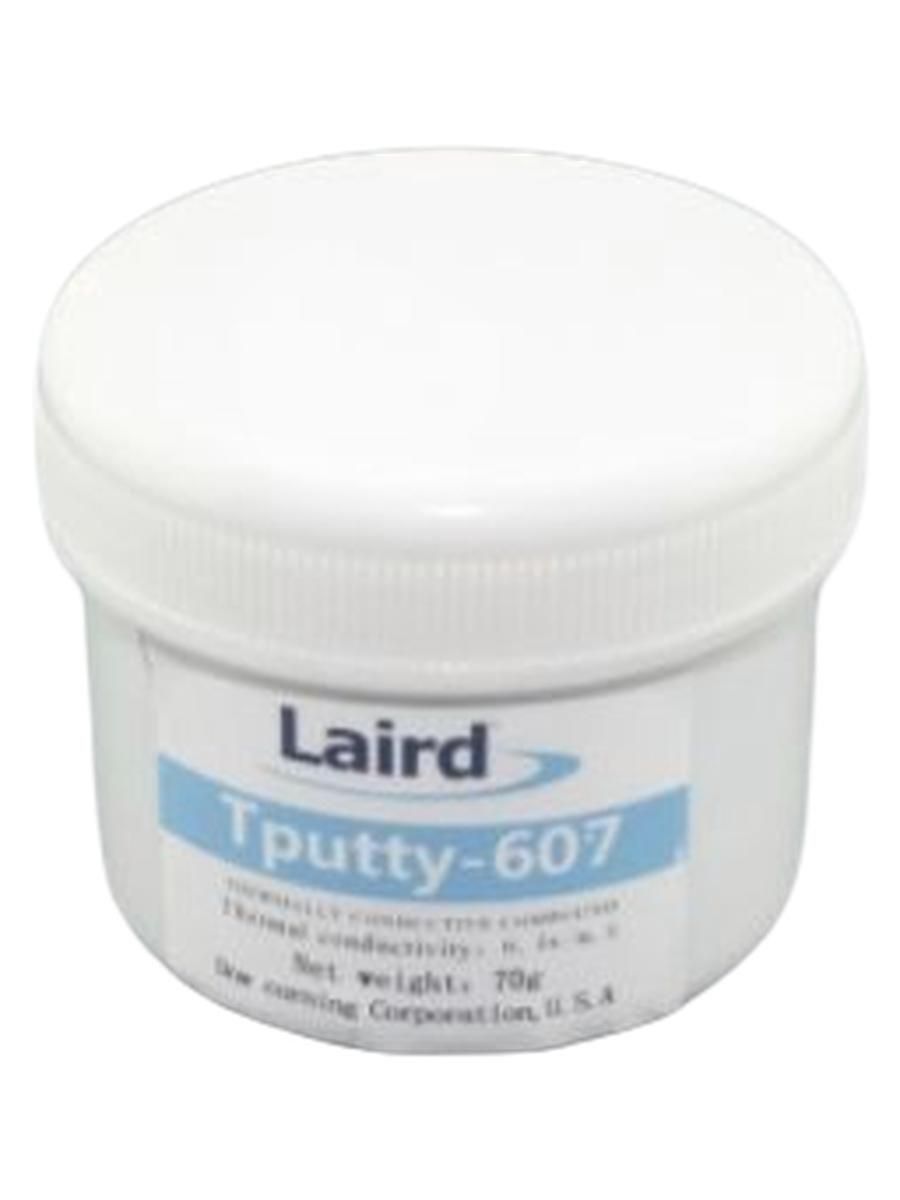 Жидкая термопрокладка Laird tputty 607 70 гр. 20 мл, для отвода тепла от процессора и чипов, Цвет Голубой, для