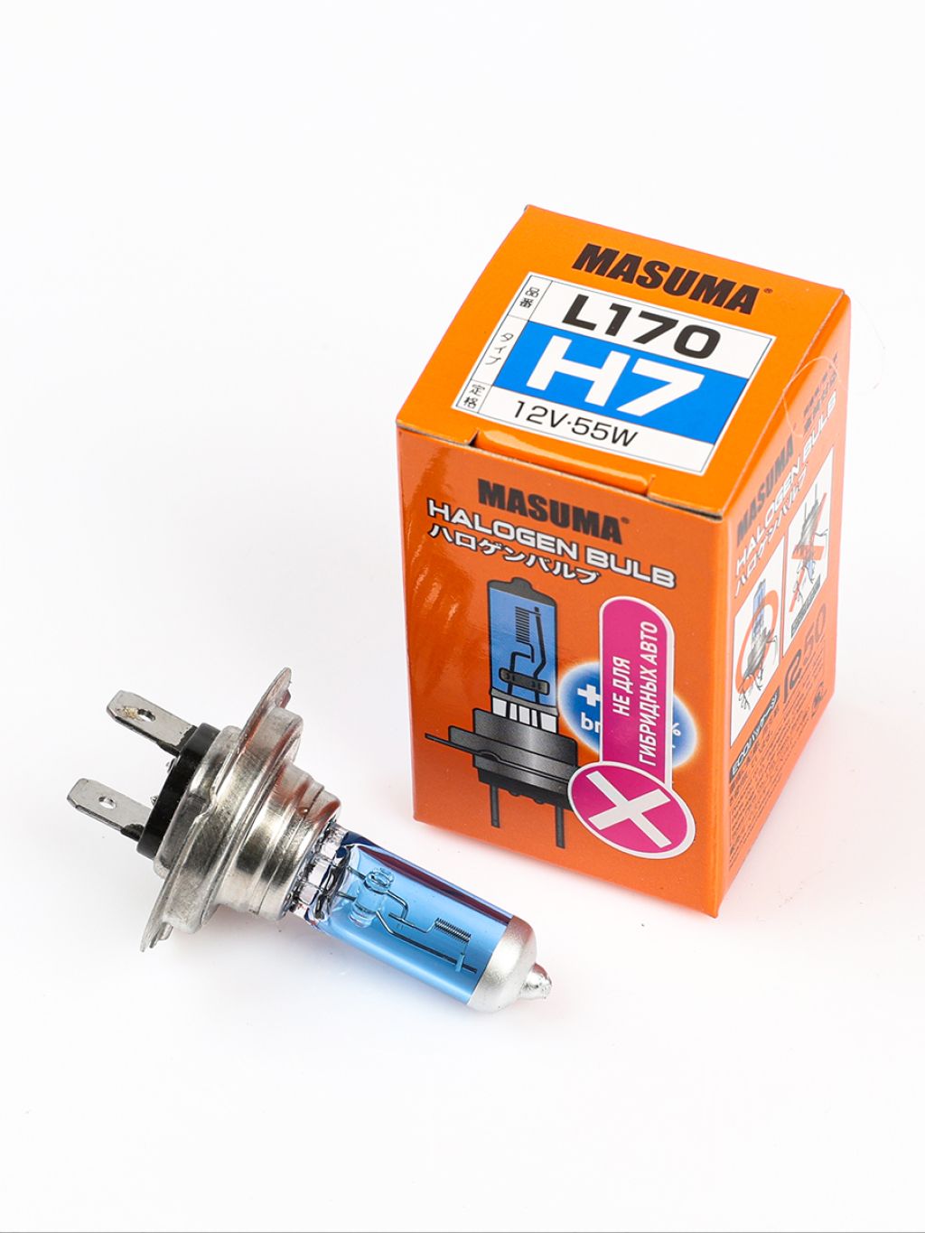Лампа галогенная Masuma L170 H7 12V 55W, 1
