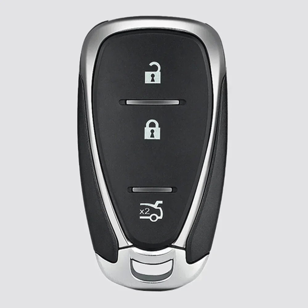 Сменный чехол для ключа Chevrolet 3 Buttons, черный
