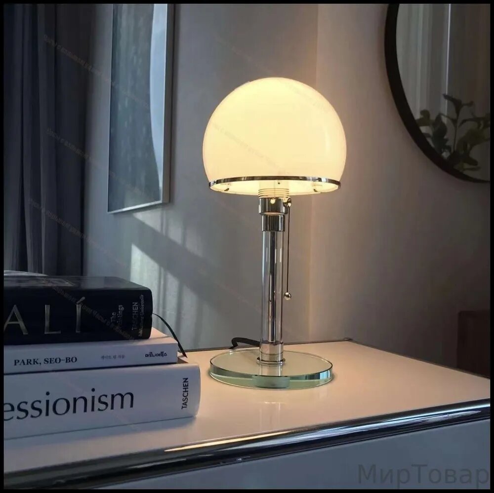 Дания Bauhaus Настольная лампа Nordic Style Personality Fashion Simple Medieval Study Bedside для чтения