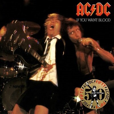 Виниловая пластинка AC/DC - If You Want Blood You've Got It Vinyl, Album, Special Edition, Stereo, Gold, 180g, 50th Anniversary,