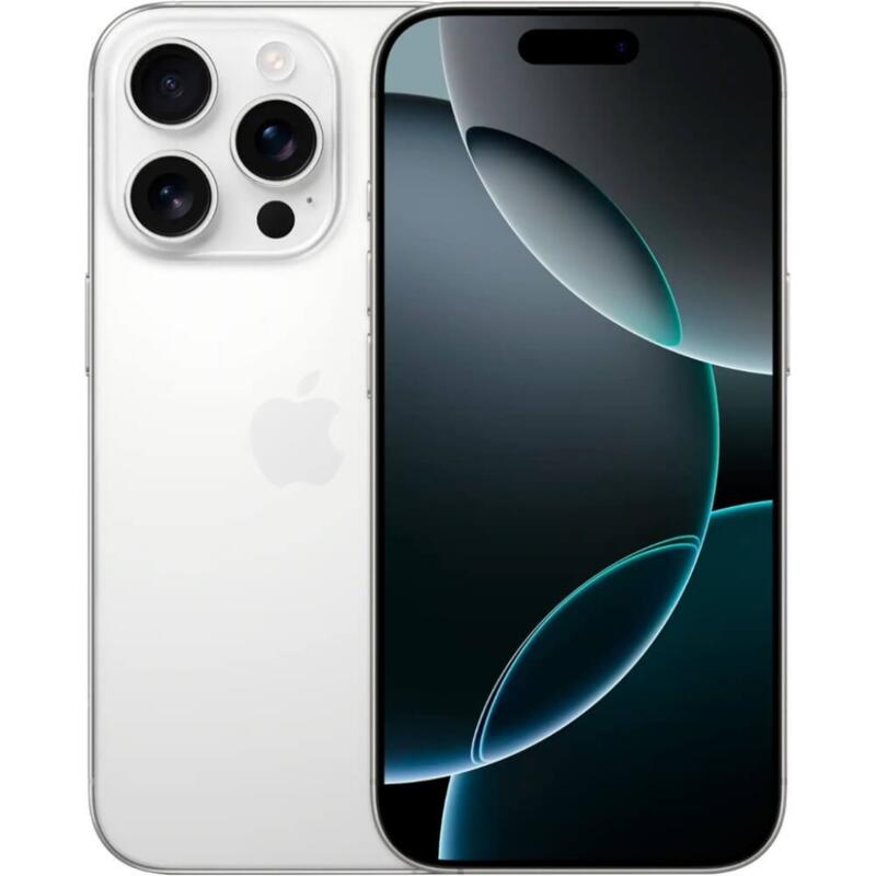 Смартфон Apple iPhone 16 Pro Max, 1 ТБ, White, Индия, nano-SIM + eSIM