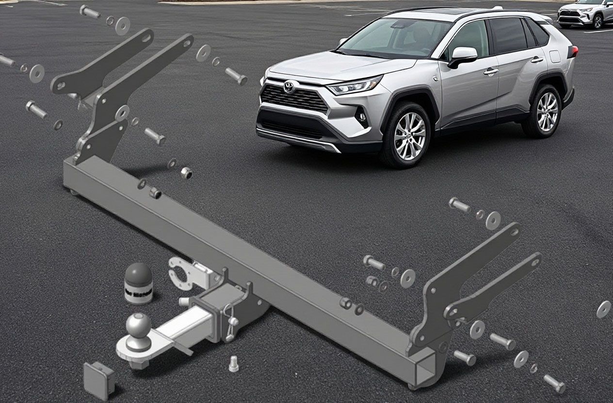 Фаркоп для RAV 4 c 2019 арт. MOTODOR.92535-E