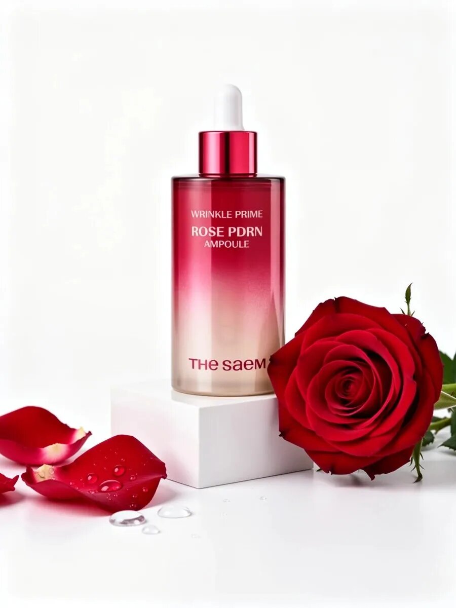 Сыворотка для лица с PDRN розы Wrinkle Prime Rose PDRN Ampoule 100ml