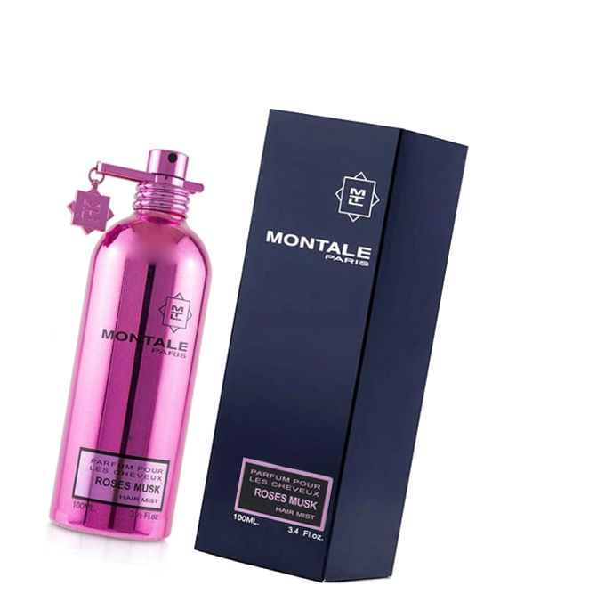 Женский аромат-вуаль для волос Montale Roses Musk Hair Mist 100 мл - Роуз Муск