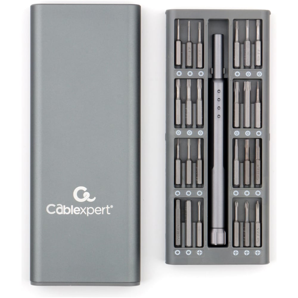 Отвертка с набором бит Cablexpert, 49 предметов TK-SD-08R