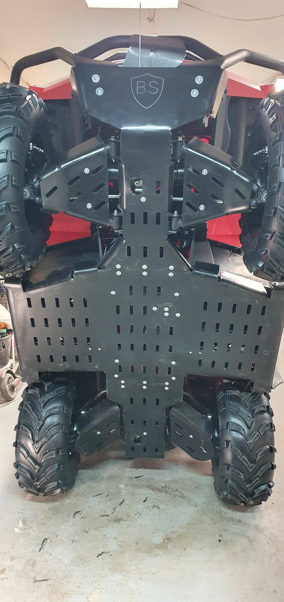 Защита днища пластик для квадроцикла Sharmax 420 Force Cyber ( GBM CRONOS 420 EFI ) 2025-2026/Шармакс Форс