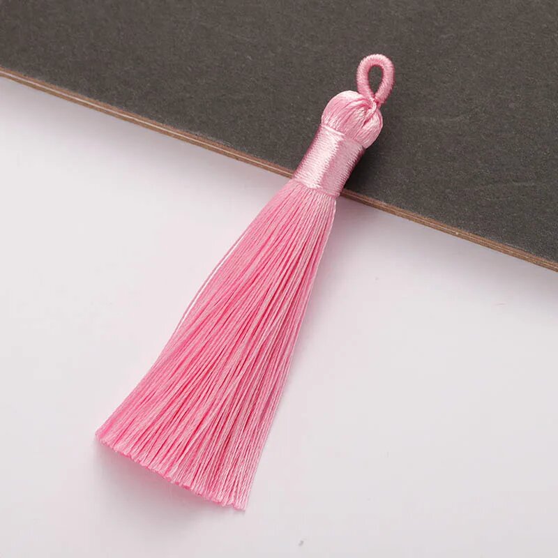 Кисточки для сережек MINGXUAN 10 шт. Розовый, Pink