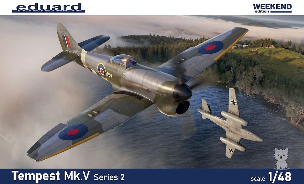 Сборная модель 1/48 Hawker Tempest Mk.V Series 2 (Eduard kits) 84187