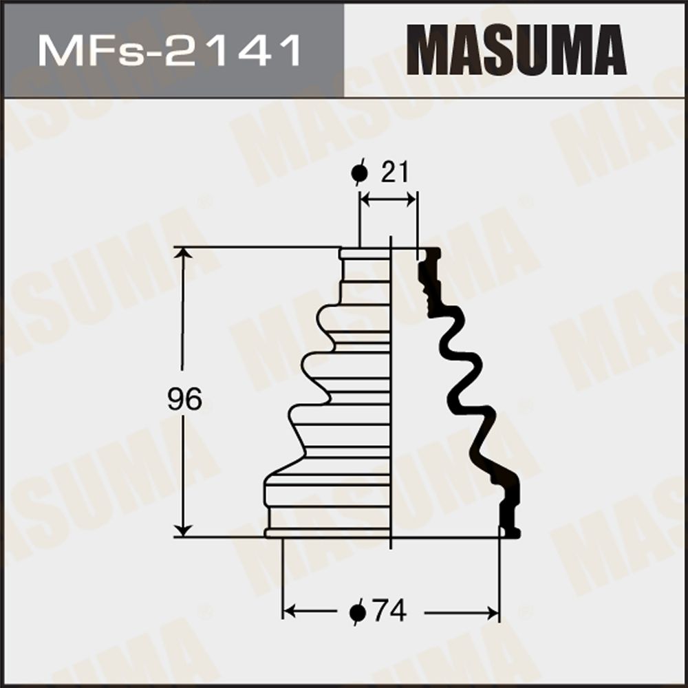 Пыльник шруса Masuma MFs-2141